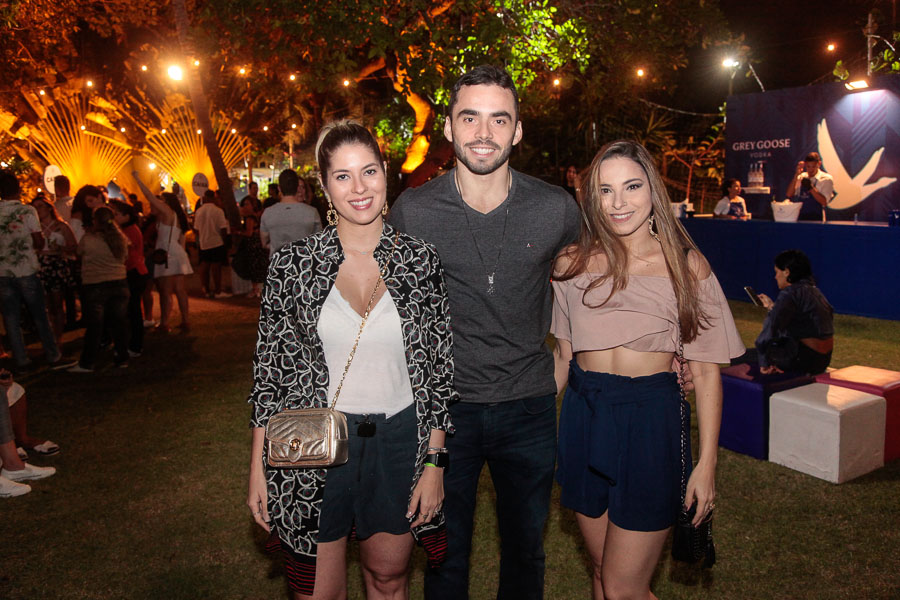 Natasha Melgaço, Tiago Lopes E Jéssica Farias